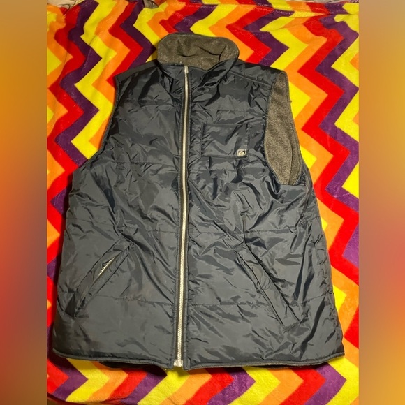 Quiksilver | Jackets & Coats | Vintage Quicksilver Reversible Vest ...